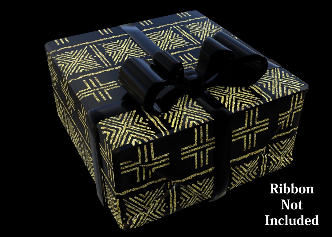 Elegant African Wrapping Paper for the Perfect Gift - Etsy