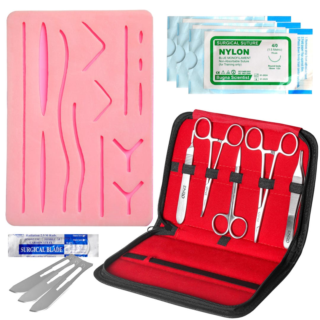 ENDO® Suture Practice Kit Complete Medical Student Suture Training ...
