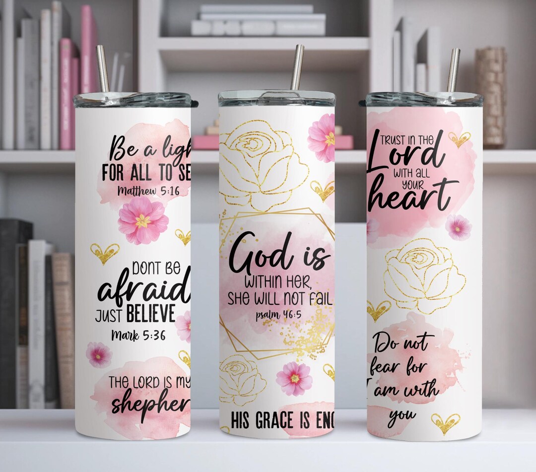 God is 20oz Skinny Tumbler: Christian Gift - Etsy