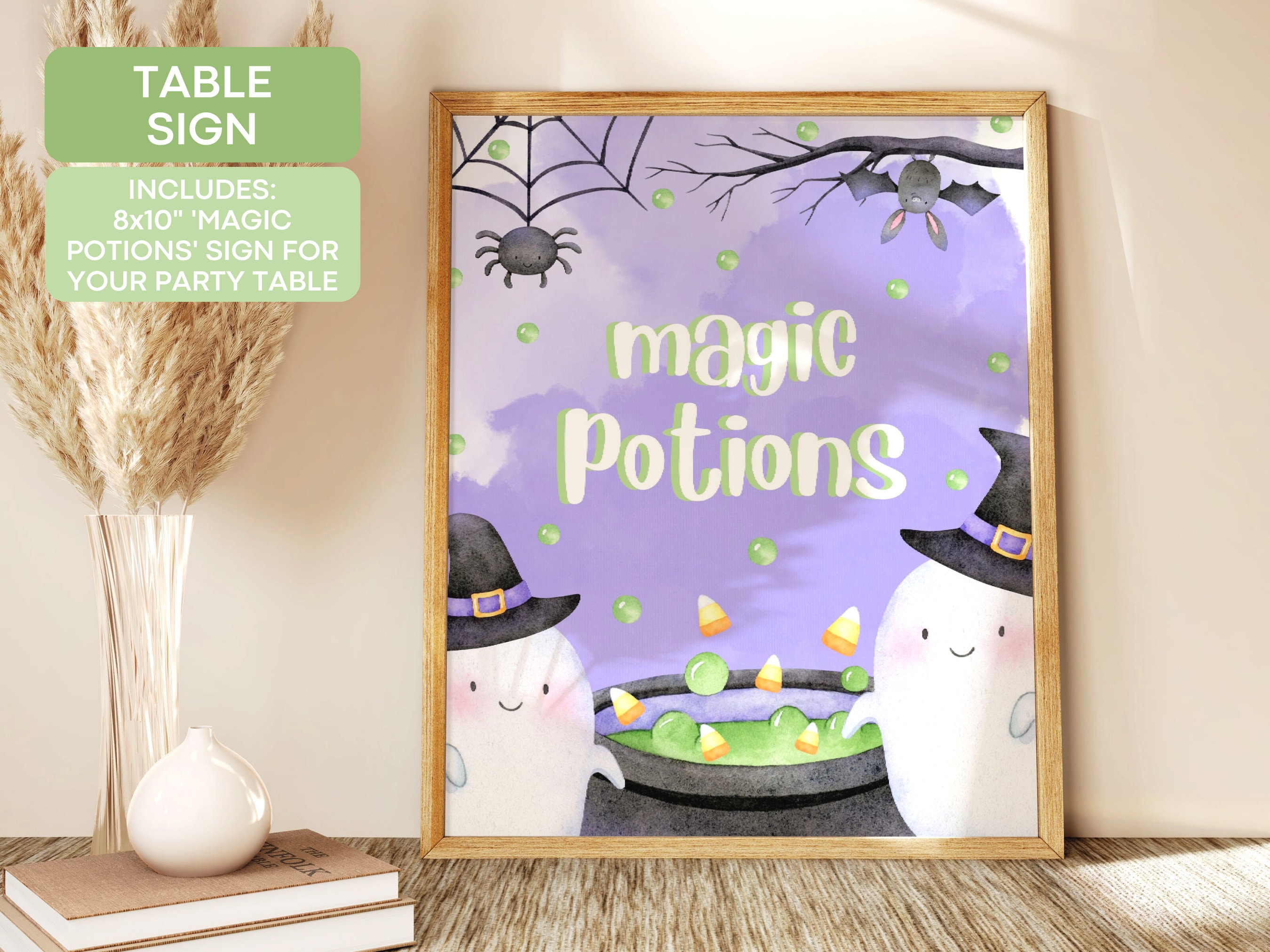 Editable Halloween Magic Potions Sign Halloween Birthday - Etsy Australia