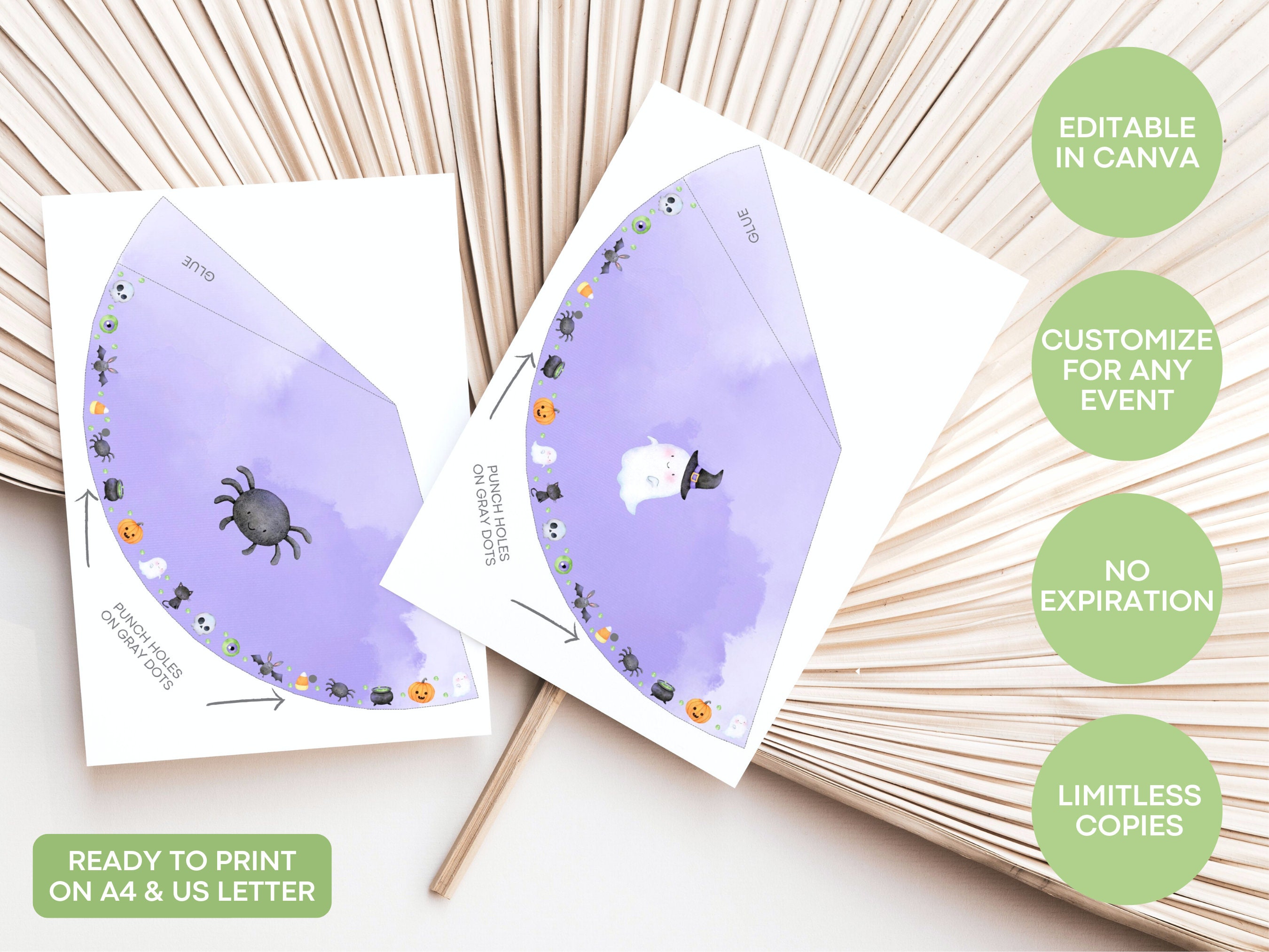 Editable Halloween Party Hats Halloween Birthday Hat Party - Etsy