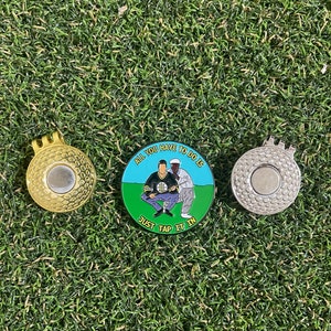Magnetic Golf Ball Marker, Golf Accessories, "just Tap It In" Hat or ...