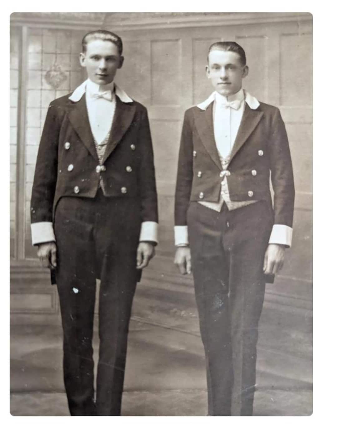 RPPC 1900's Dapper Men, Dinner Jackets, Occupational - Etsy