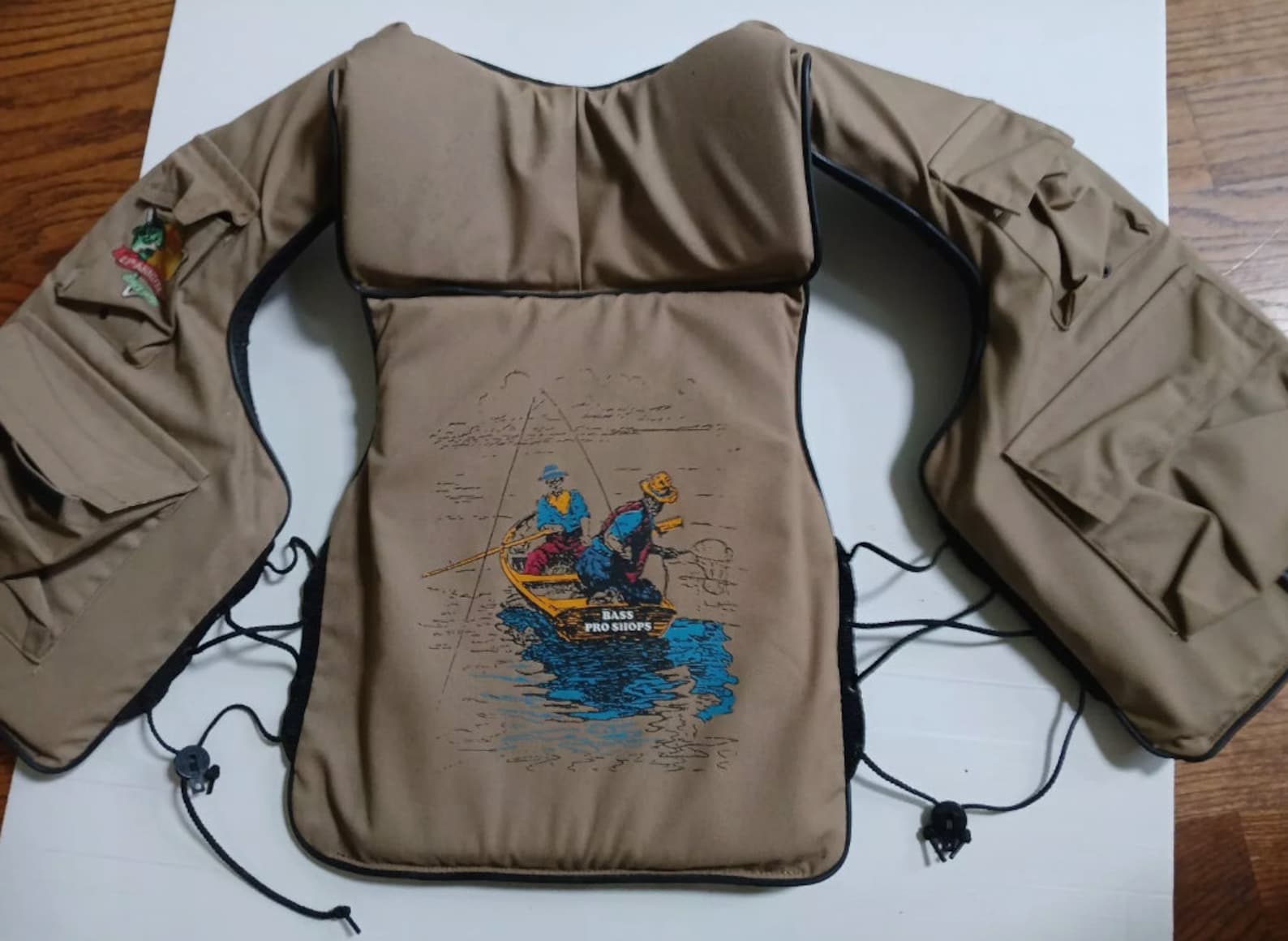 RARE Vintage Bass Pro Shops 25th Anniversary Life Jacket Fishing Vest ...