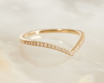 Dainty Small Amara Petal Moissanite Earring 10K Solid Gold - Etsy