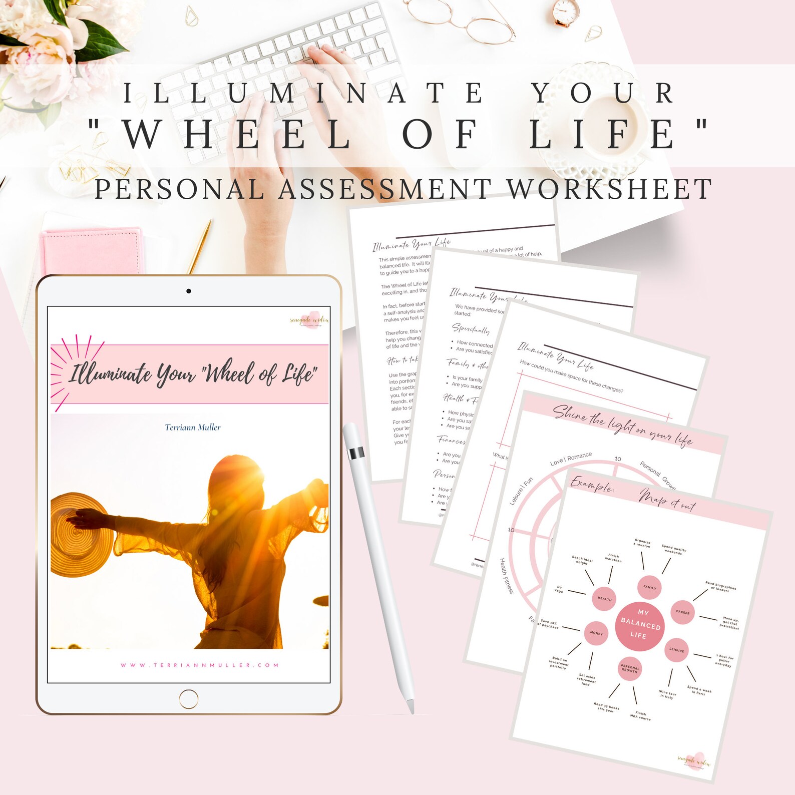 Widow Worksheet, Mini-workshop, Self Assessment, Life Assessment ...