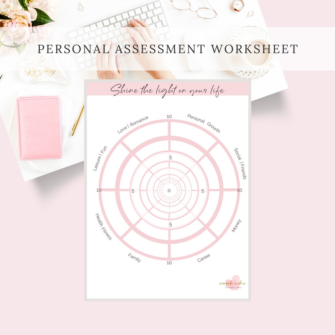 Widow Worksheet, Mini-workshop, Self Assessment, Life Assessment ...