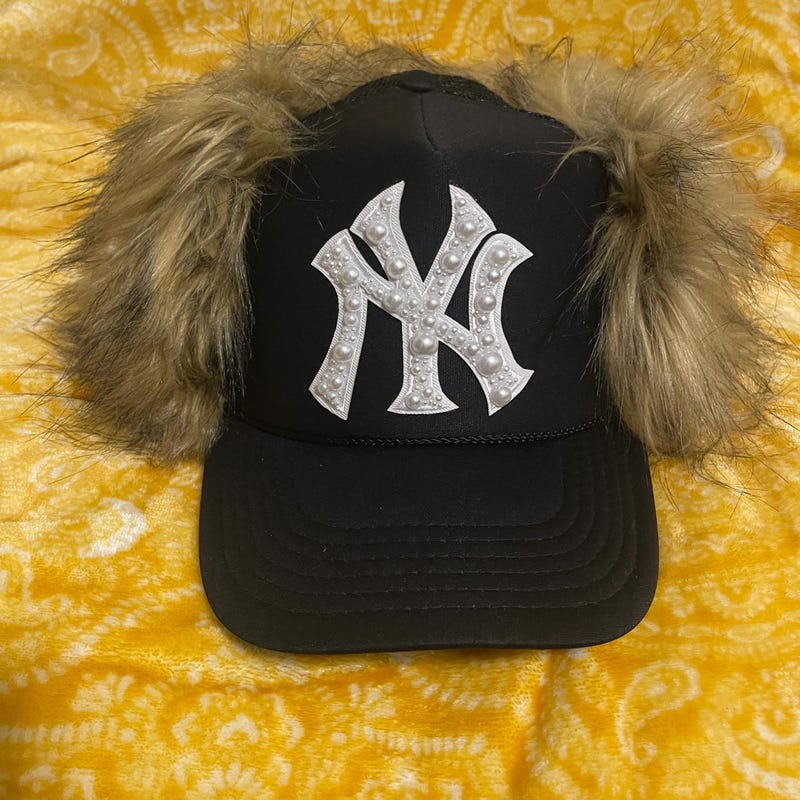Fur Wrapped Hat - Etsy