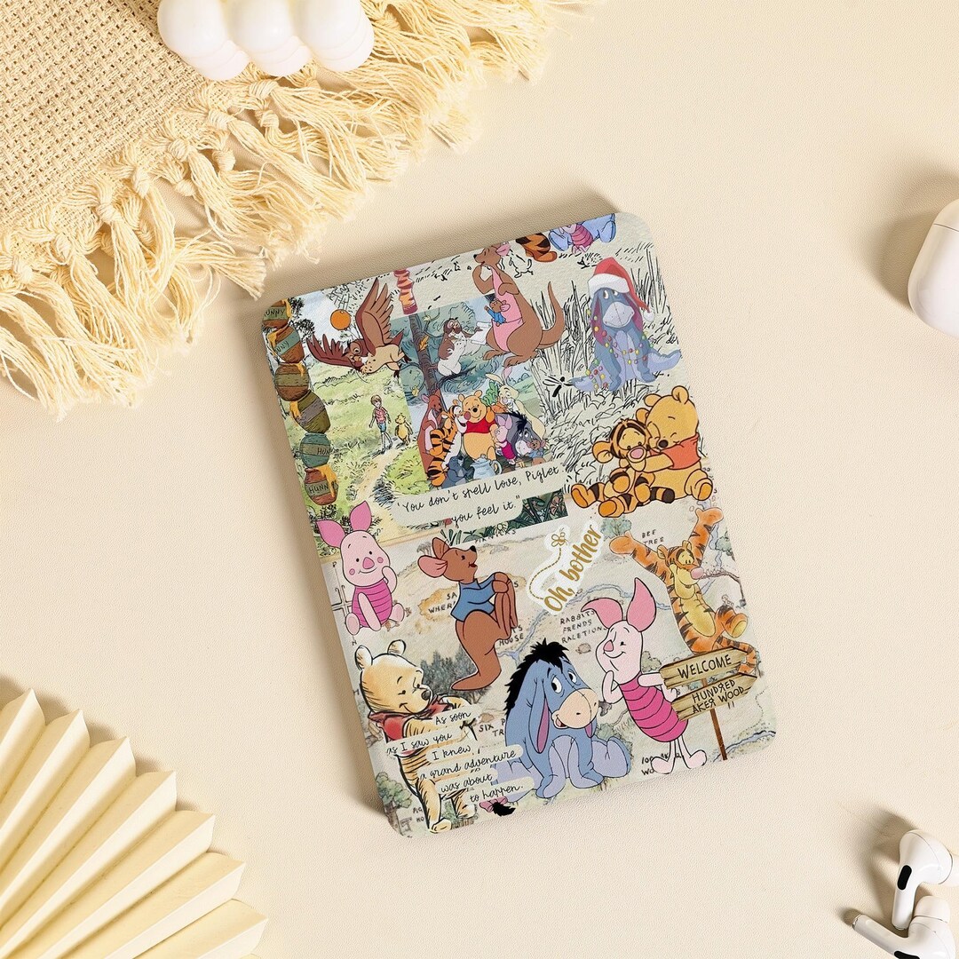 Winnie the Pooh Kindle Paperwhite Case: Auto Wake/sleep - Etsy
