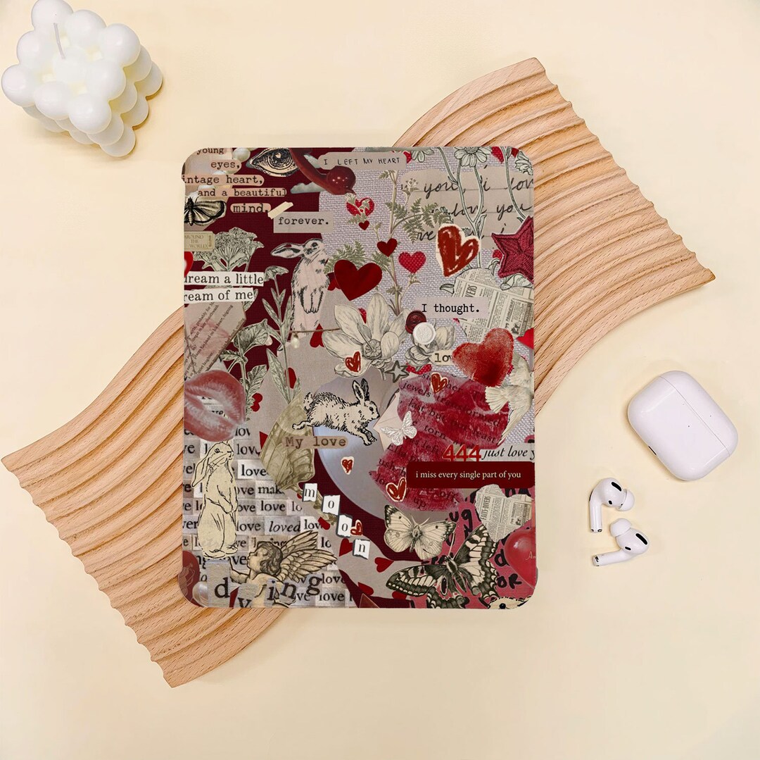 Heart Collage iPad Case With Pencil Holder: iPad Air/pro/mini - Etsy