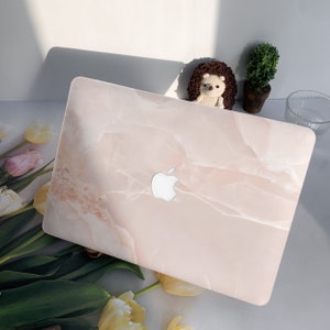 Light Pink Marble MacBook Case,hard Protective Laptop Case for MacBook ...