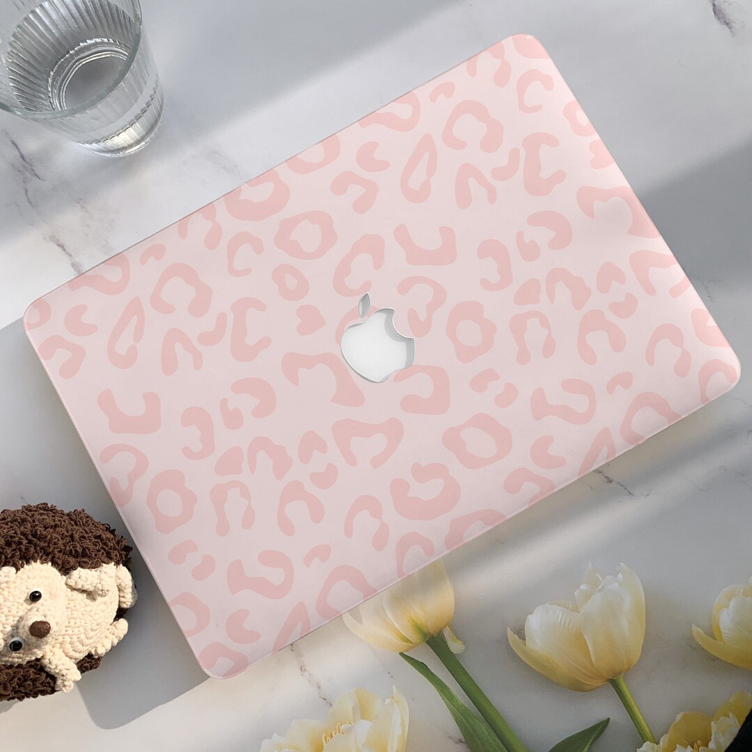 Pink Leopard Print MacBook Hard Case - Etsy
