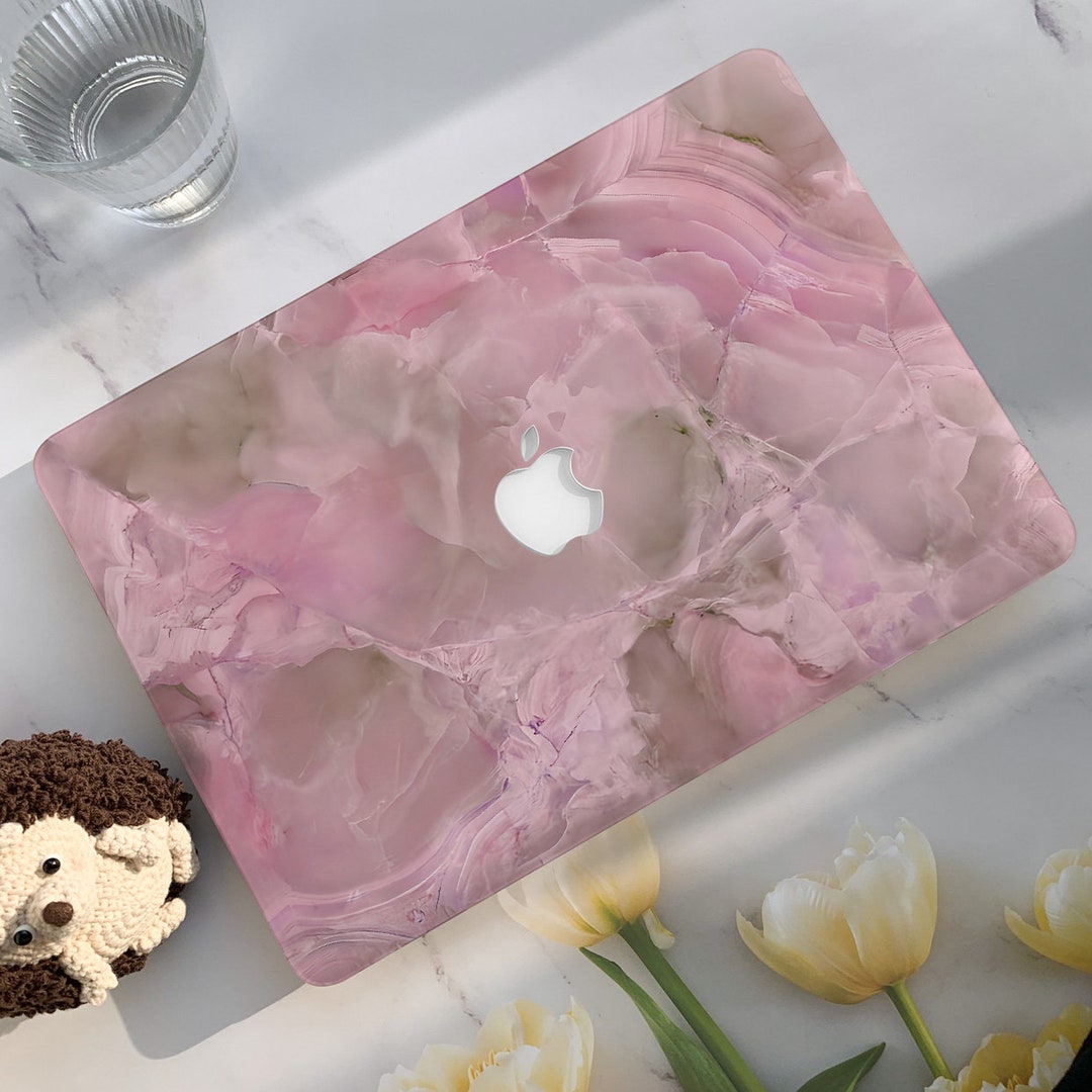 Air15 Pink Marble Texture MacBook Case,hard Protective Laptop Case for ...