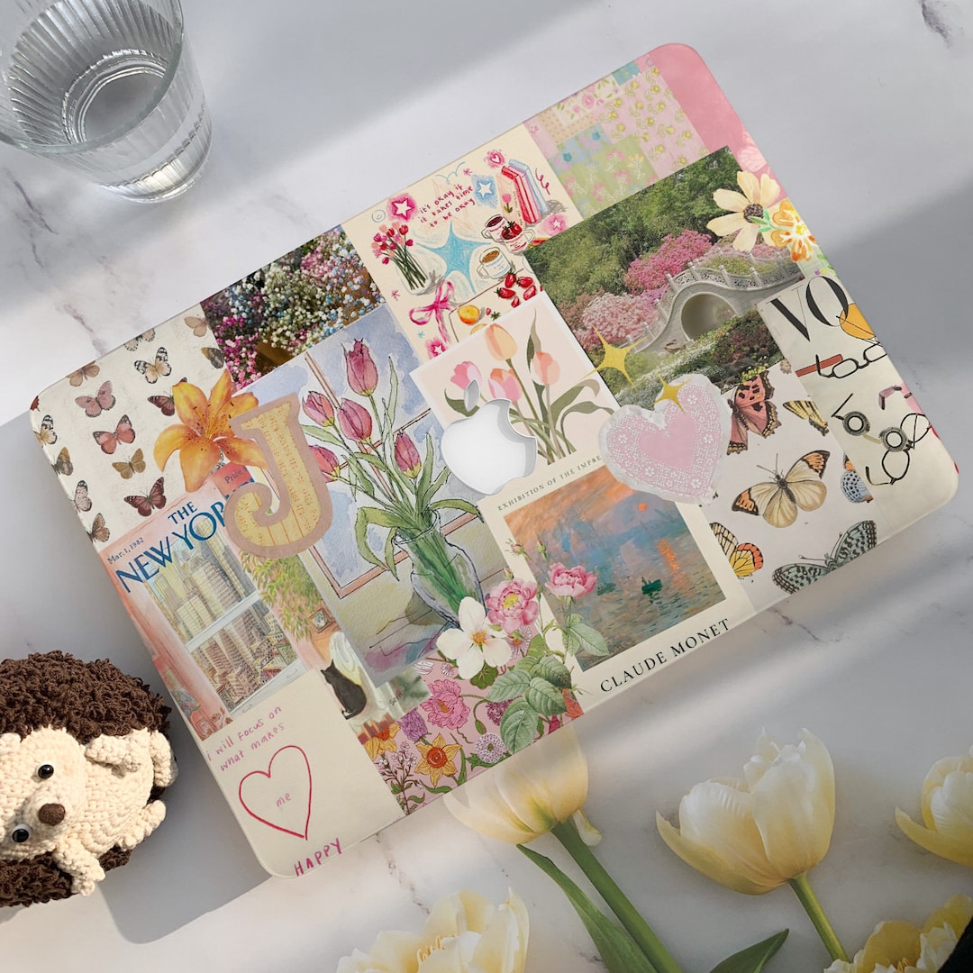 Custom Pink Patchwork Pattern New MacBook Case,hard Laptop Case for ...