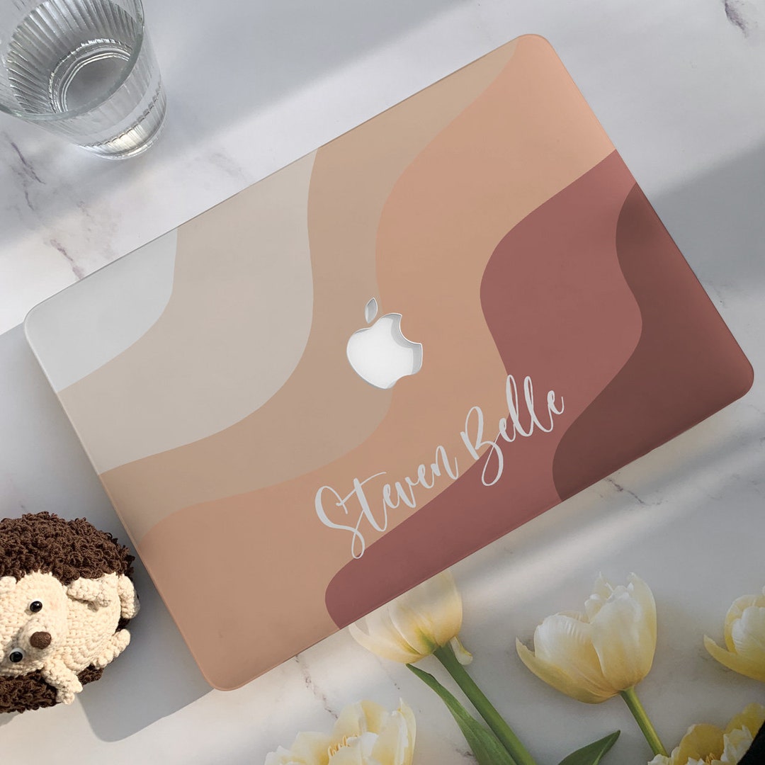 Personalized Wave Stripe MacBook Air Case | Hard Laptop Case for ...