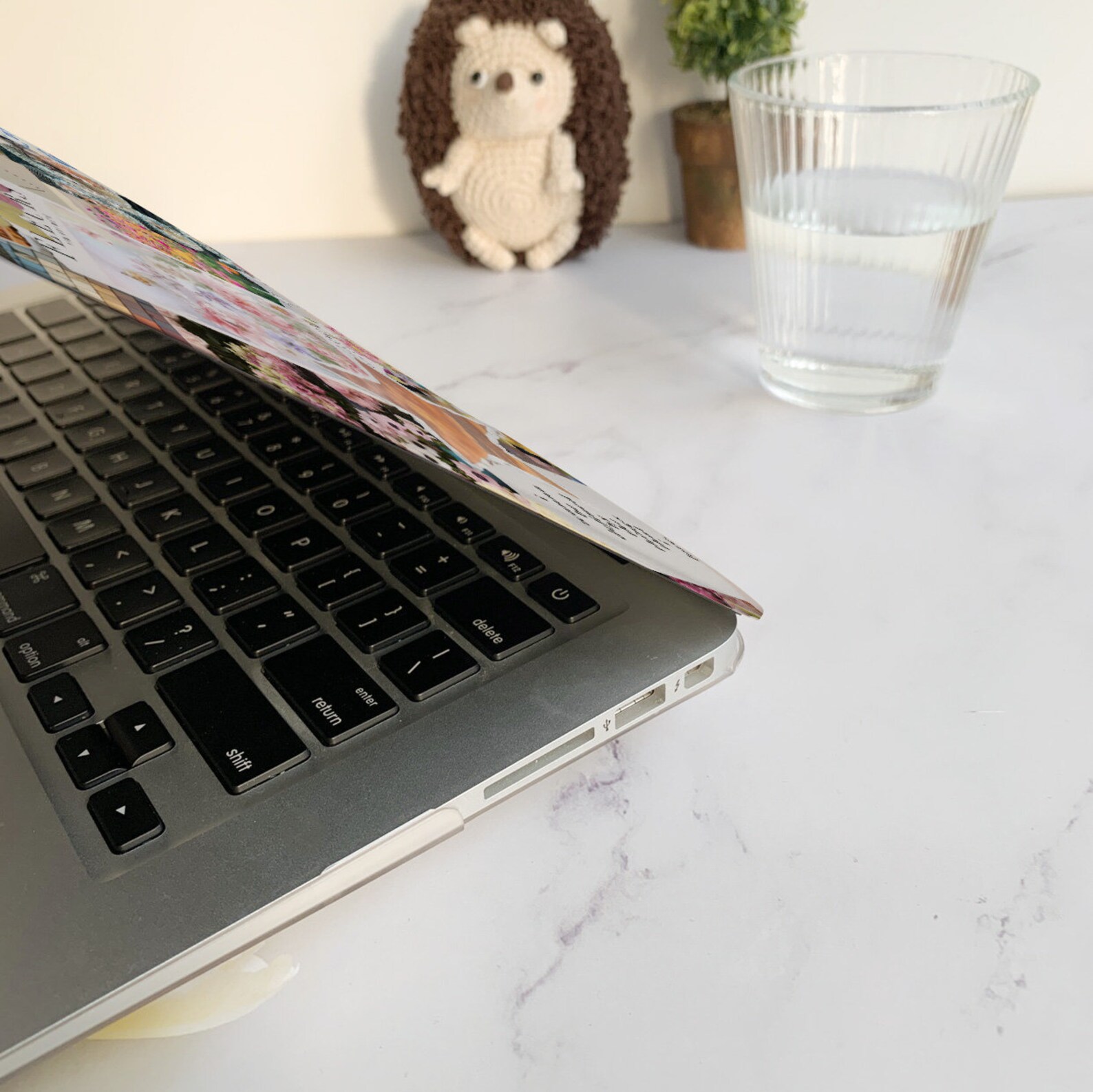Floral Collage MacBook Case: Hard Laptop Cover - Etsy
