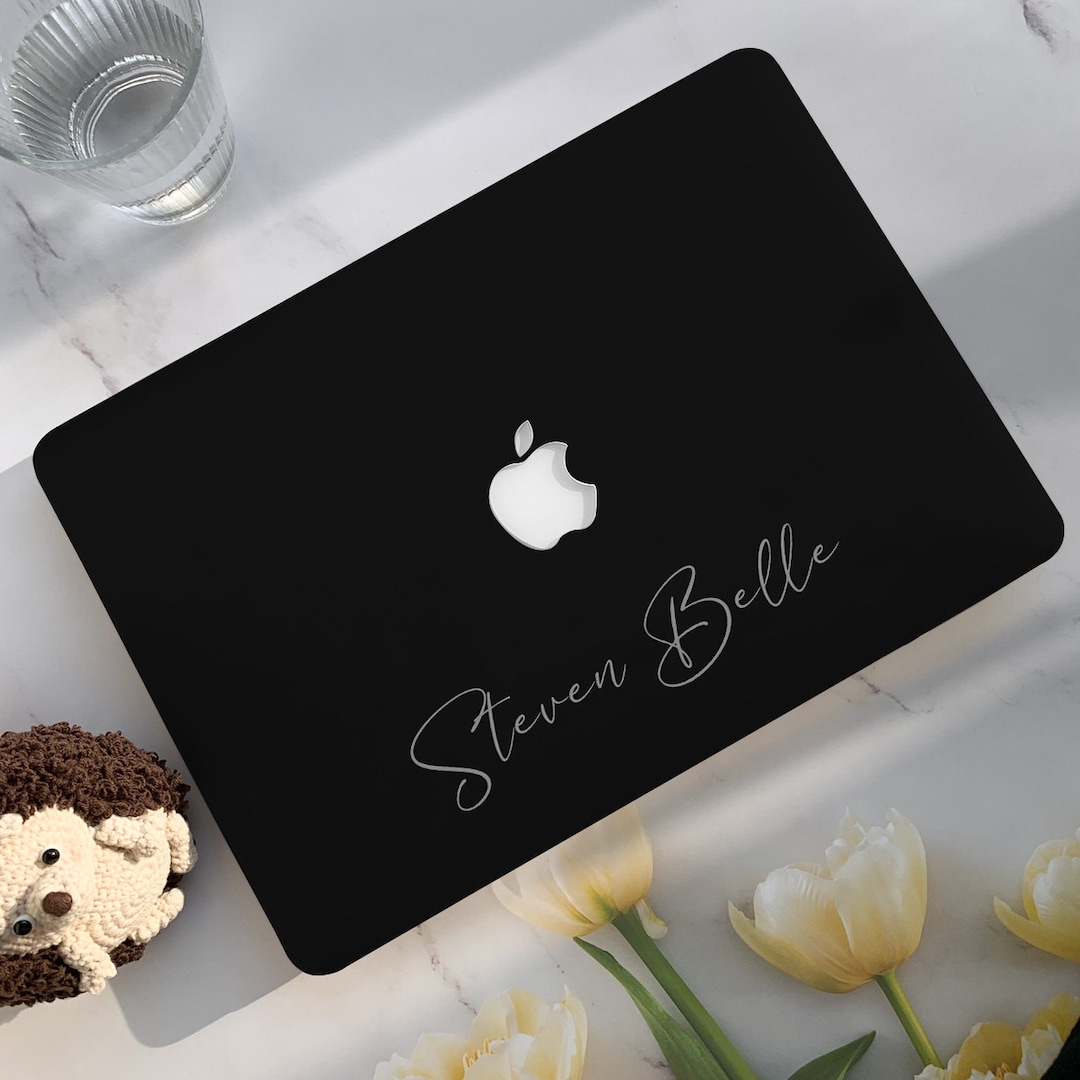 Personalized Black MacBook Air Case | Hard Laptop Case for MacBook Air ...