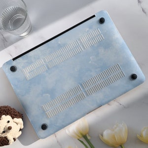 Blue Tie-dye MacBook Case,hard Laptop Case for MacBook Air 15/13 Pro13 ...