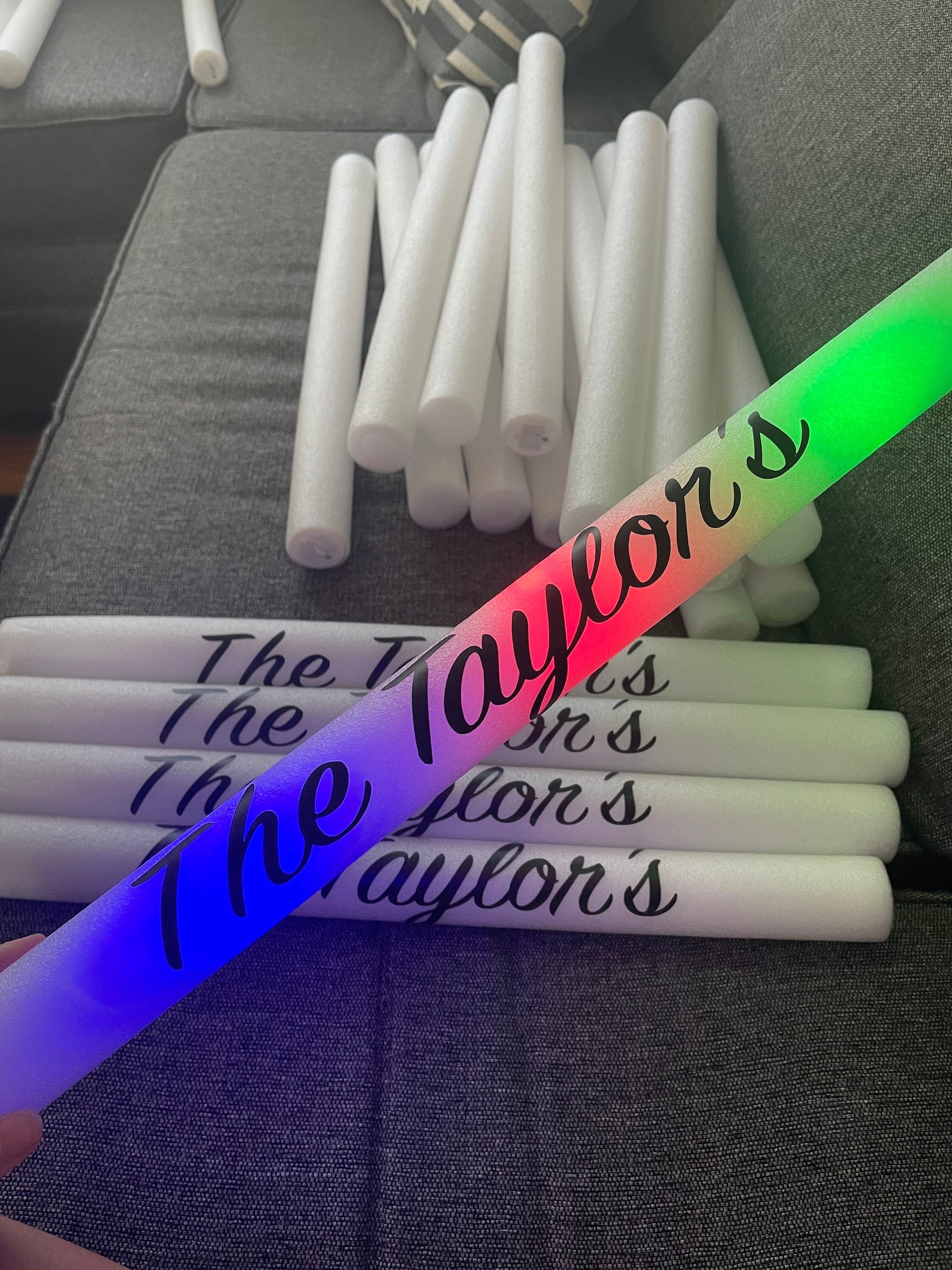 Foam Led Glow Sticks at Teresa Burks blog