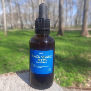 Black Sesame Seed Concentrated Extract - Etsy