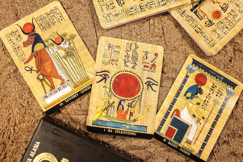 Cartas del Oráculo de los Dioses Egipcios - Silvana Alasia - Cartas del ...