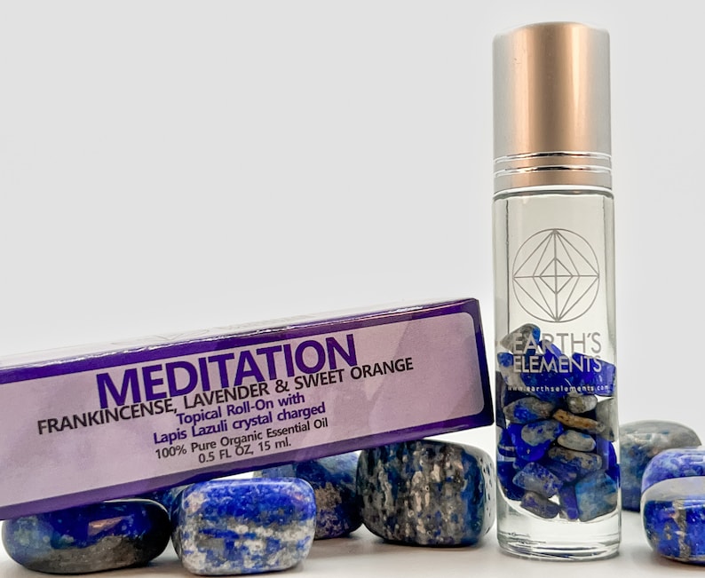 Earth's Elements Crystal Roll-ons - Etsy