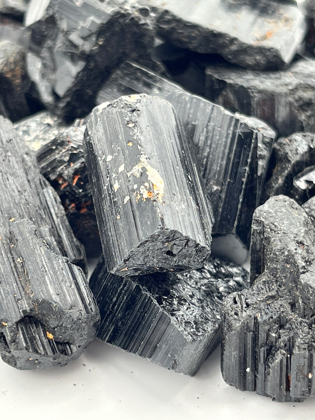 Black Tourmaline Raw, Black Tourmaline Gemstone, Pocket Gemstone ...