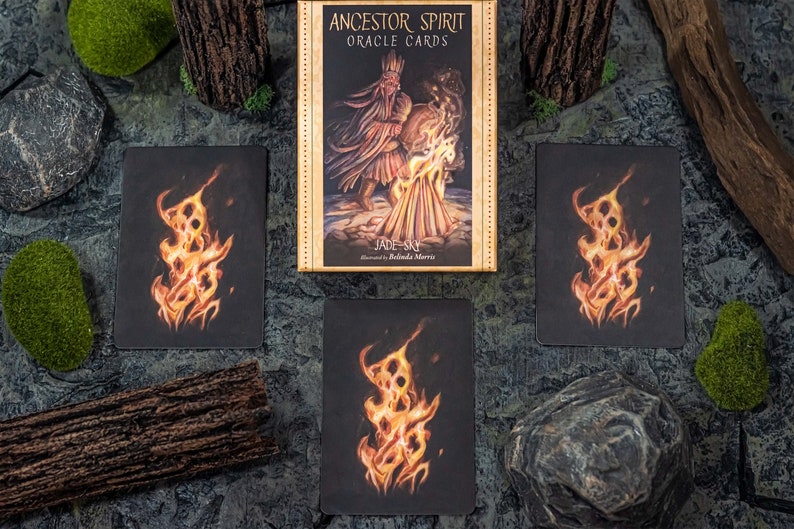 Ancestor Spirit Oracle Cards Jade-sky Tarot Cards - Etsy Canada