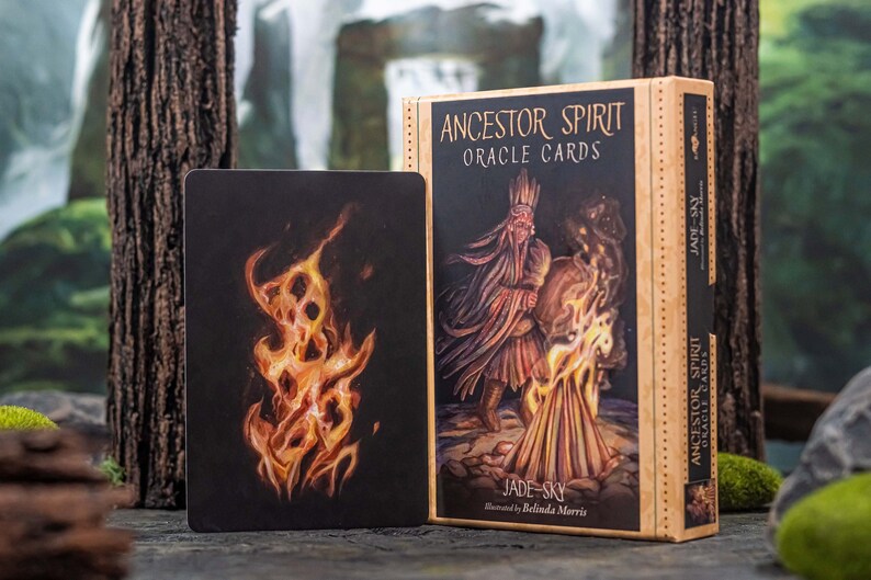 Ancestor Spirit Oracle Cards Jade-sky Tarot Cards - Etsy Canada