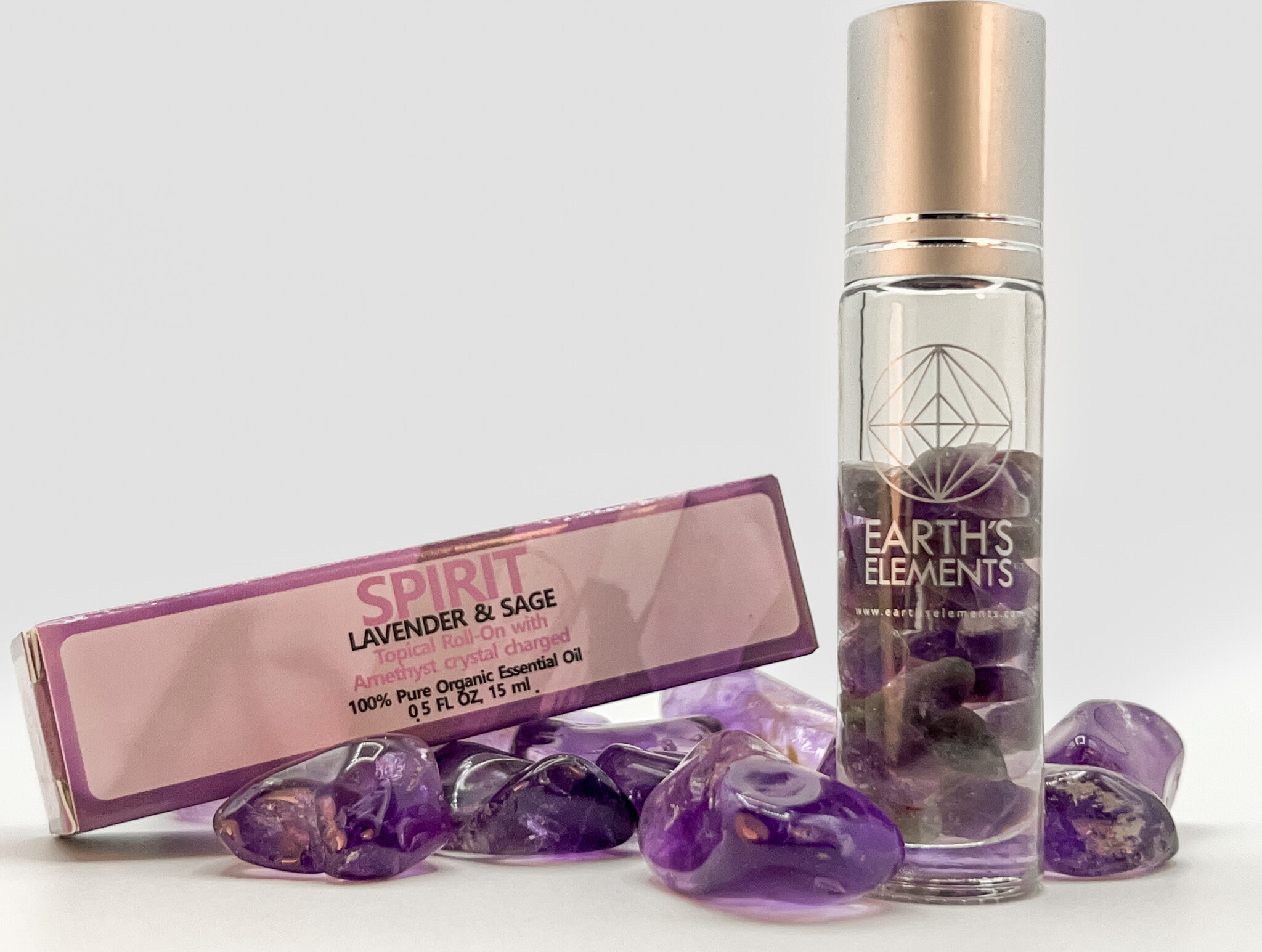 Earth's Elements Crystal Roll-ons - Etsy