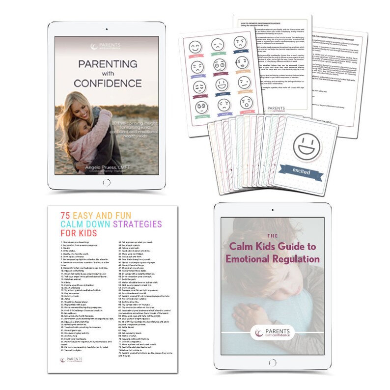 Calm Kids Emotional Management Set Emotionally Healthy Children Calming ...