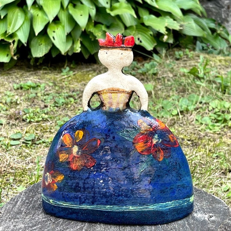 Statuette Ceramic Woman,ceramic Figurine, Ceramic Statuette, Ceramic ...