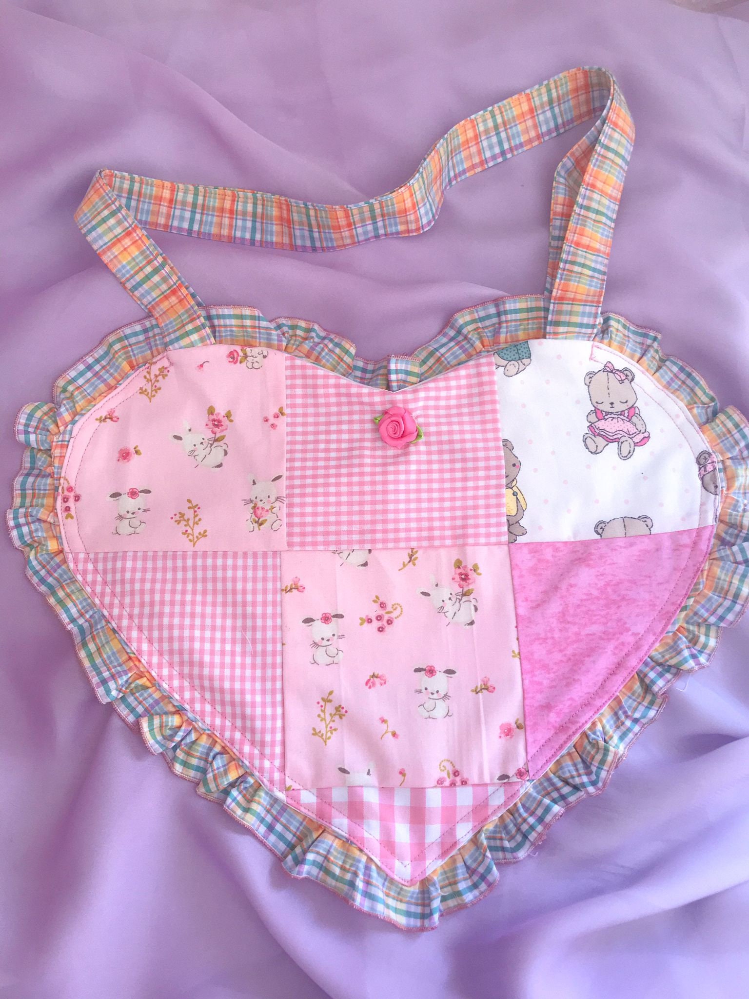 Sweetheart Totebag heart Shaped - Etsy