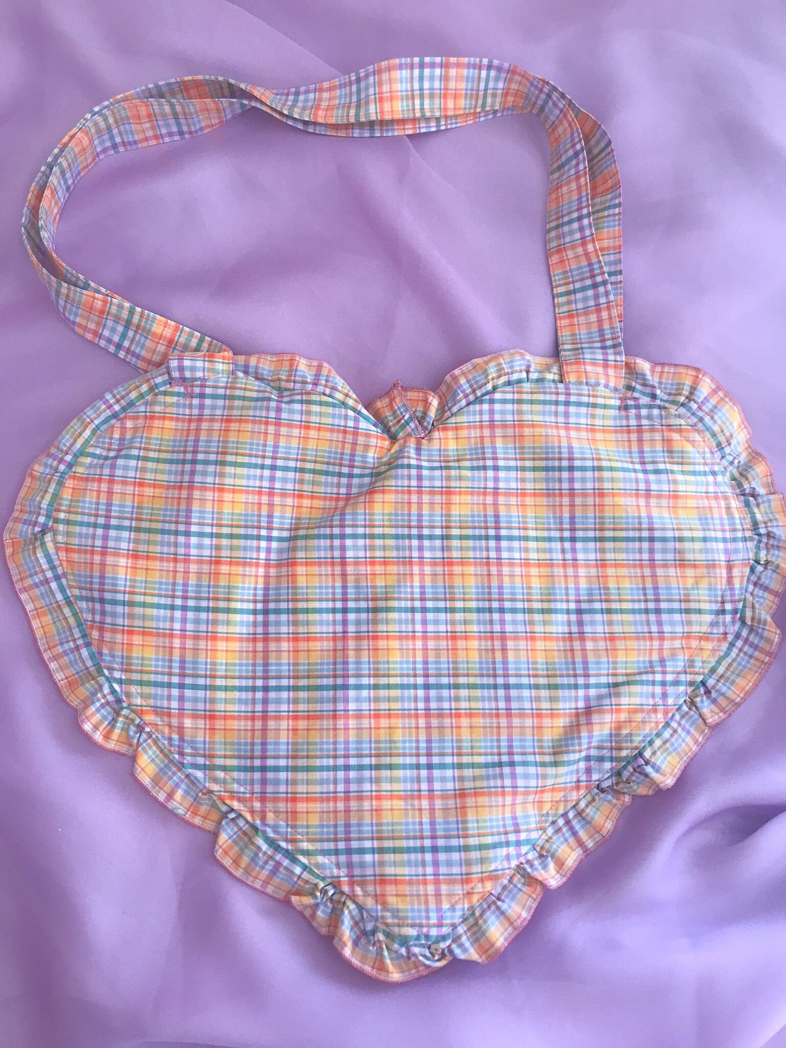Sweetheart Totebag heart Shaped - Etsy