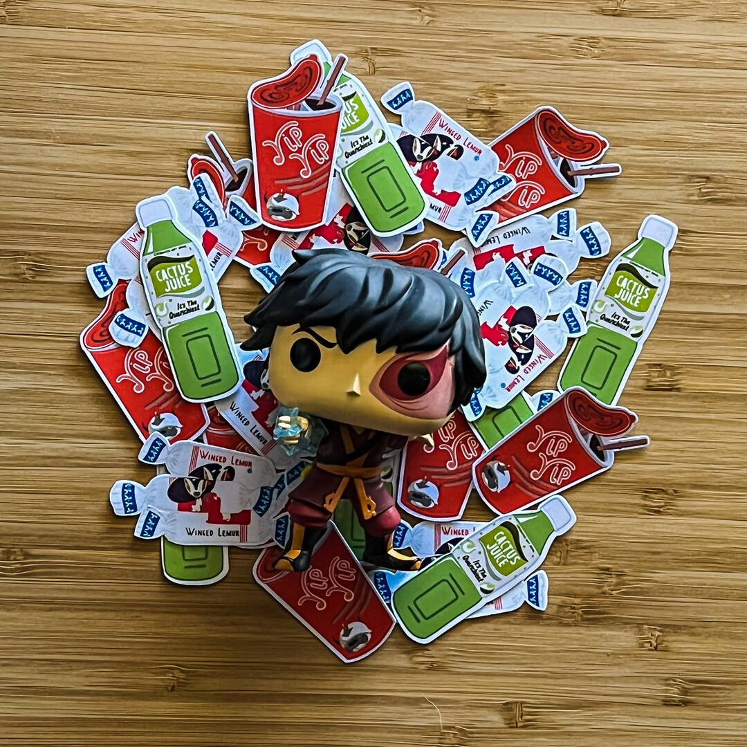 Avatar Asian Snacks Die Cut Stickers - Etsy