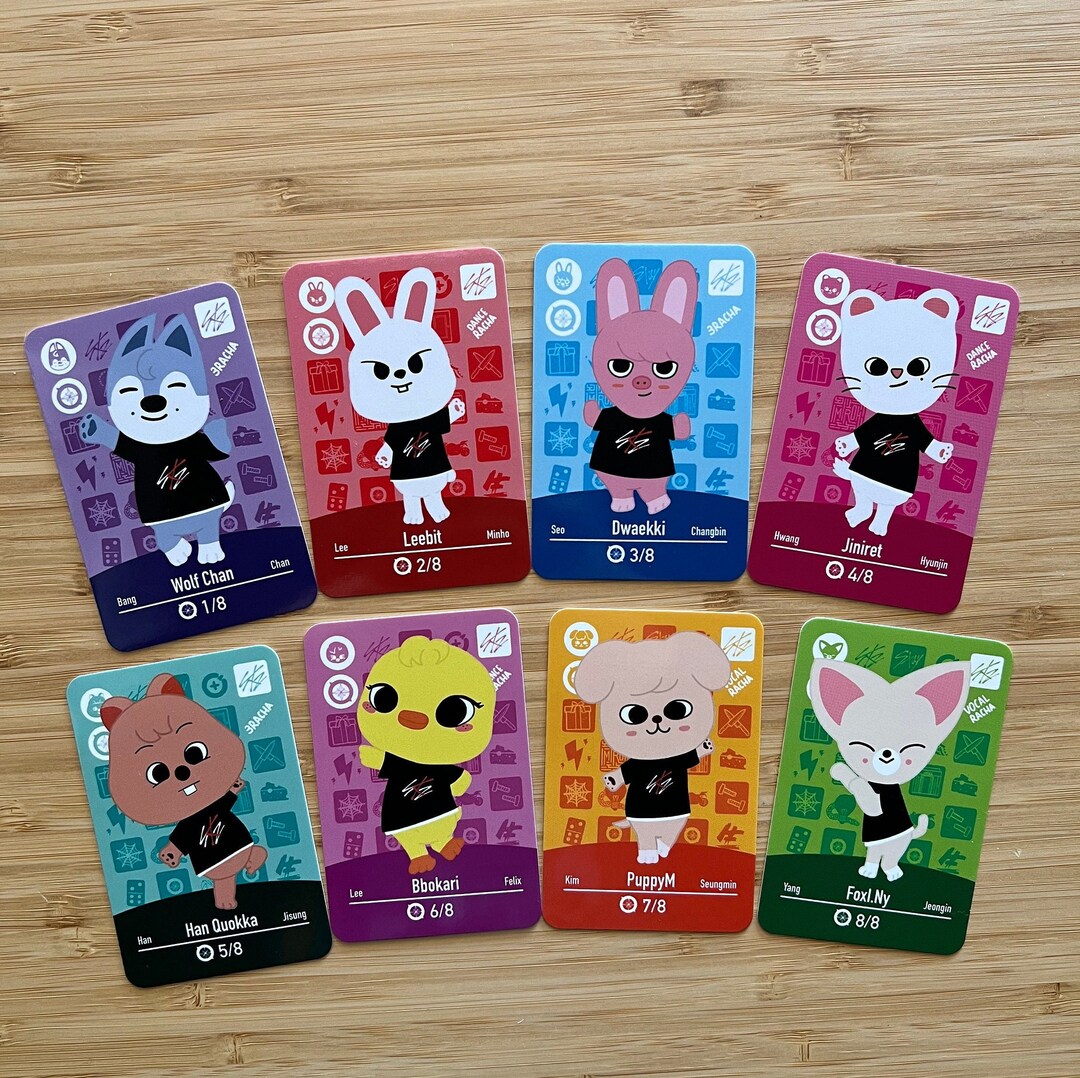 Skzoo Animal Crossing Inspired Amiibo Cards - Etsy