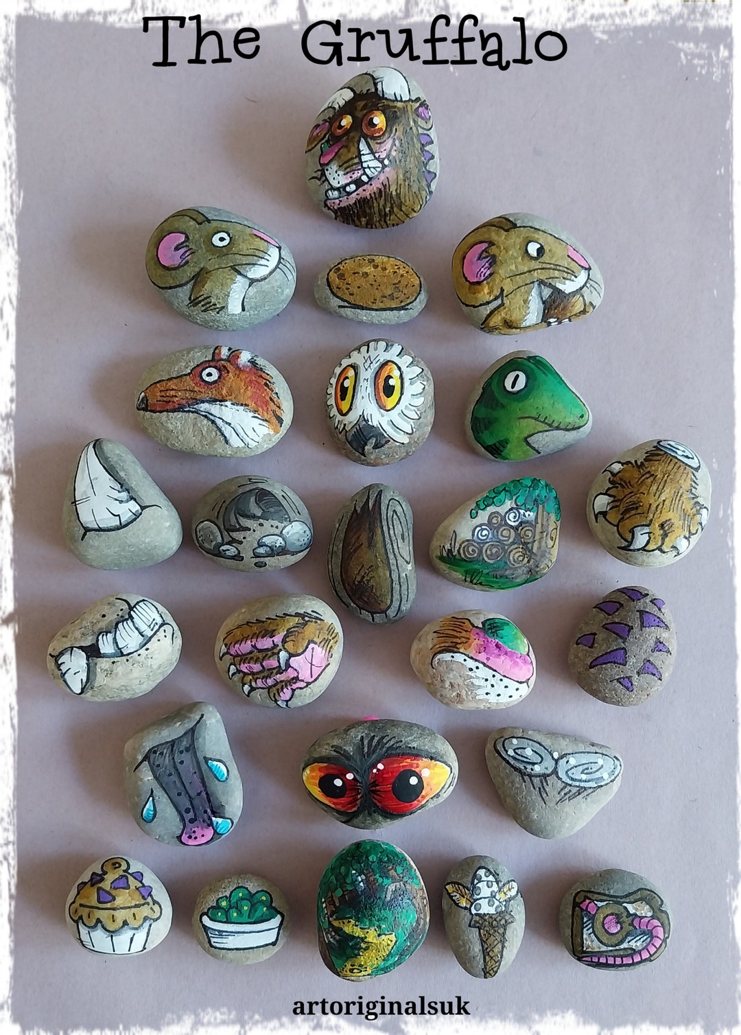 The Gruffalo Inspired Storystones - Etsy