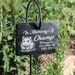 Personalized Hamster Memorial Slate Stone: Engraved Pet Grave Marker - Etsy