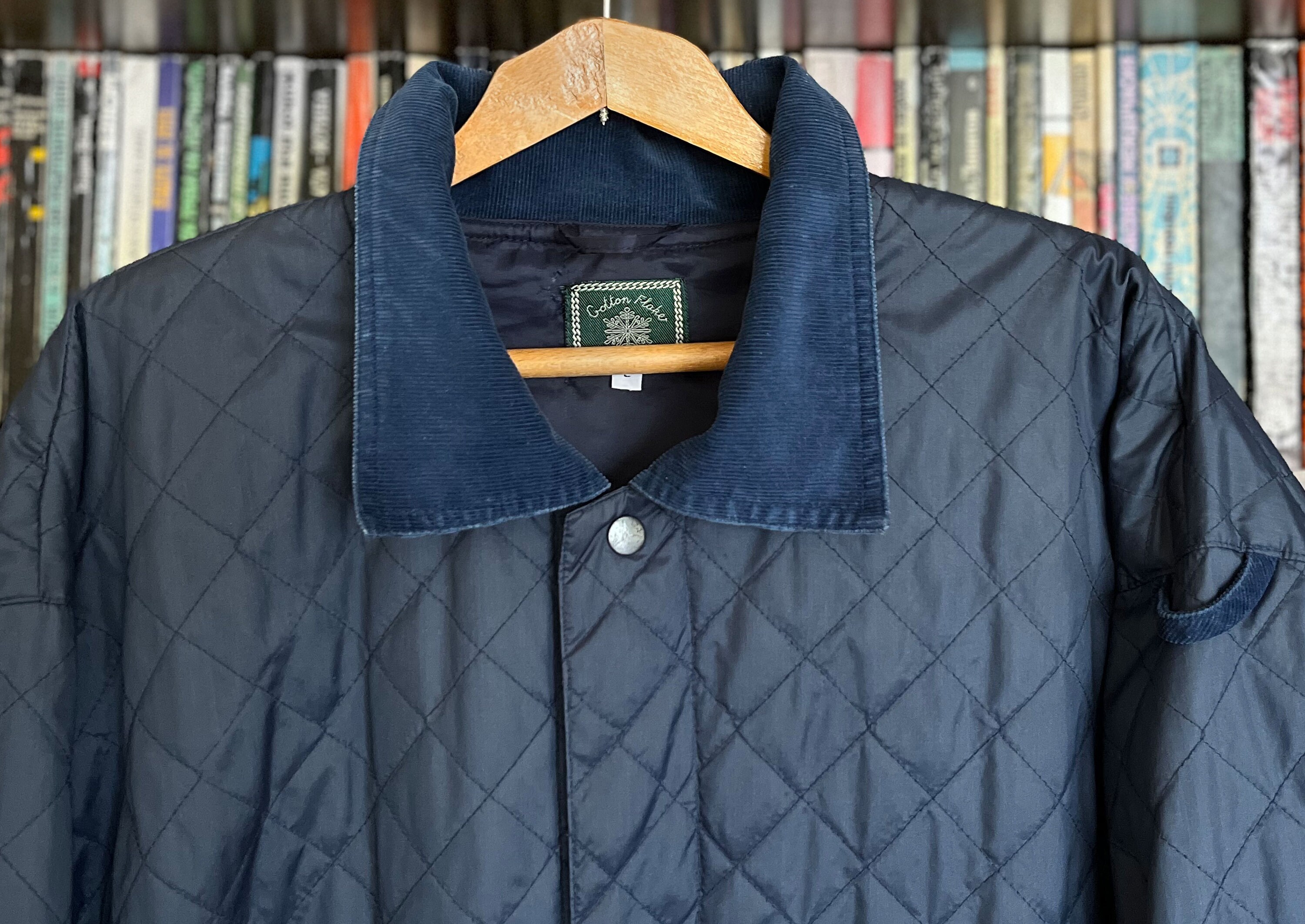 VINTAGE Lightweight Husky Quilted Men's Jacket by Cotton Flake / Size ...