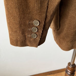 VINTAGE Corduroy Three Inverted Pleat Pockets Men's Jacket in Tobacco ...
