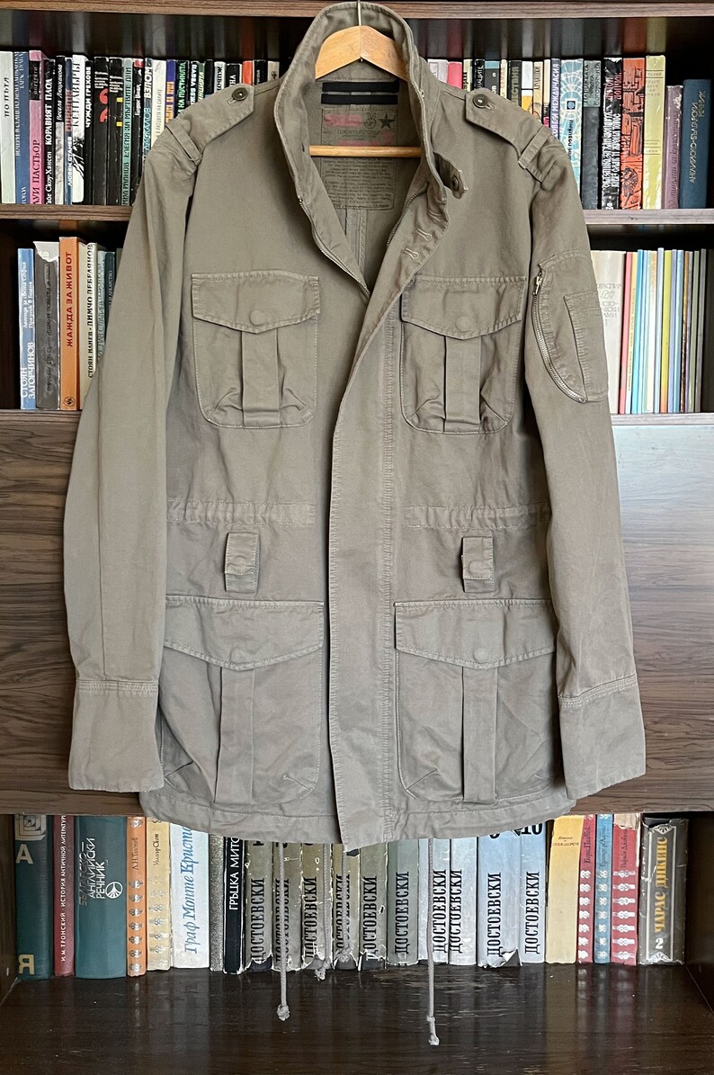 VINTAGE M65 Men's Field Jacket Four Flap Patch Pockets in - Etsy