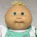 Vintage Cabbage Patch Kids Preemie Head Mold 3 Lemon Tuft Green Eyes ...