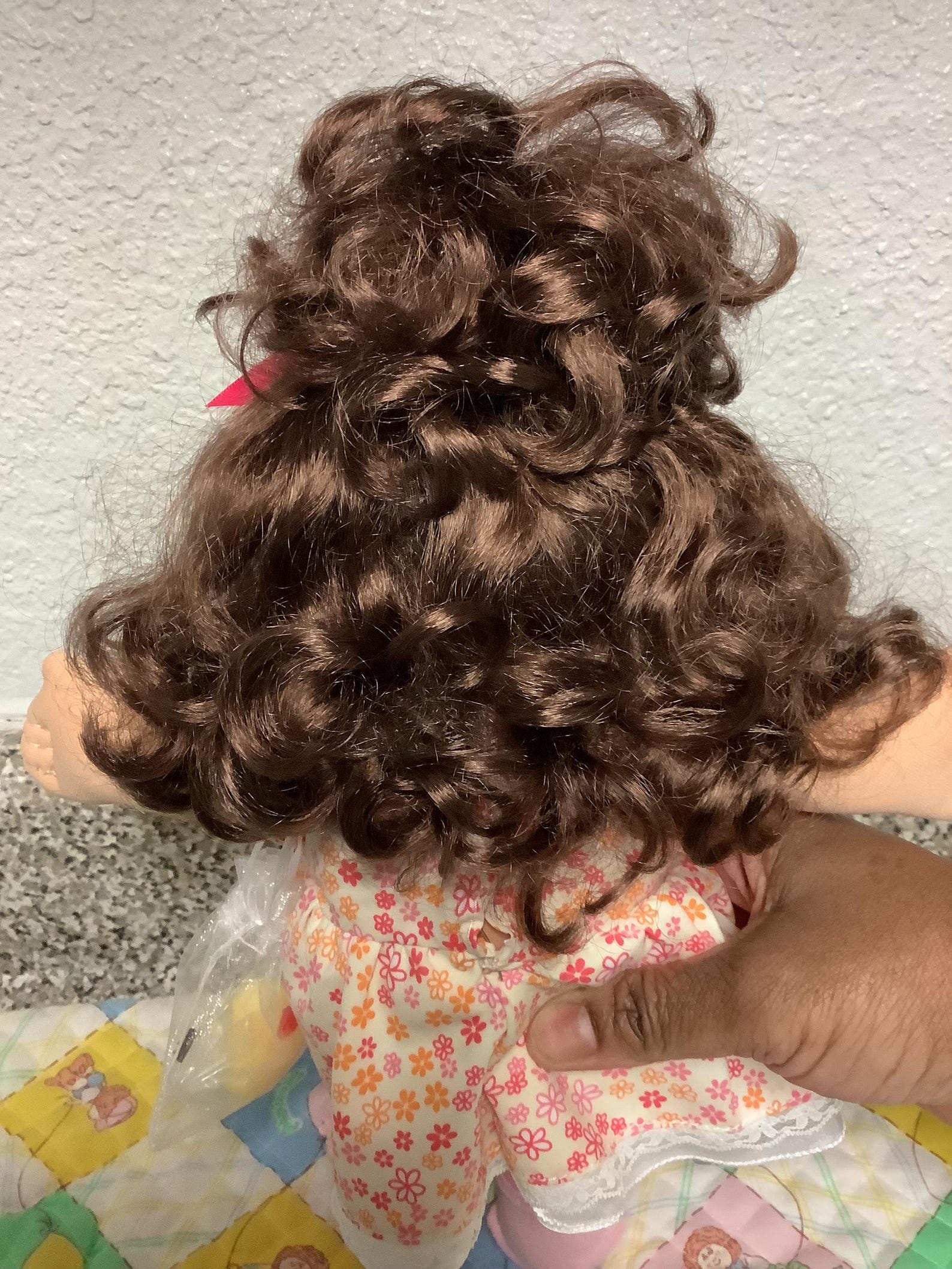 Vintage Cabbage Patch Kid Play Along Girl PA-5N Brown Hair Brown Eyes ...