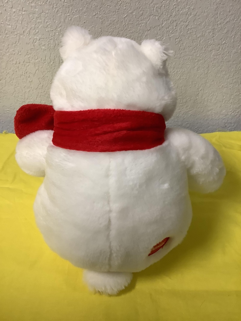 Vintage Coca-cola Plush White Polar Bear World of Coca Cola Atlanta ...