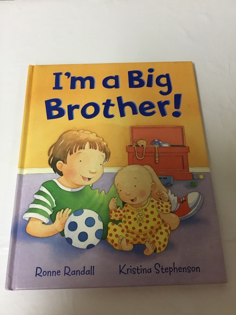 I’M A Big Brother Hard Cover Book for Boys Children All Ages Toys - Etsy