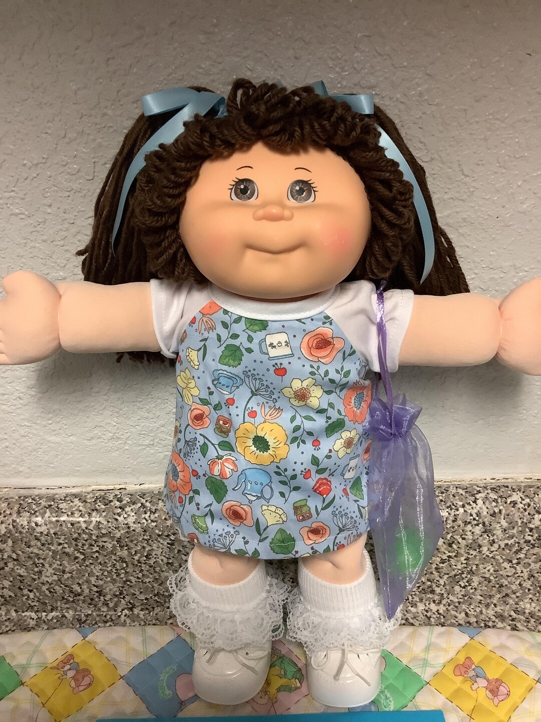 Cabbage Patch Kid Girl WCT-41K Brown Hair Brown Eyes O.A.A. 2015 ...