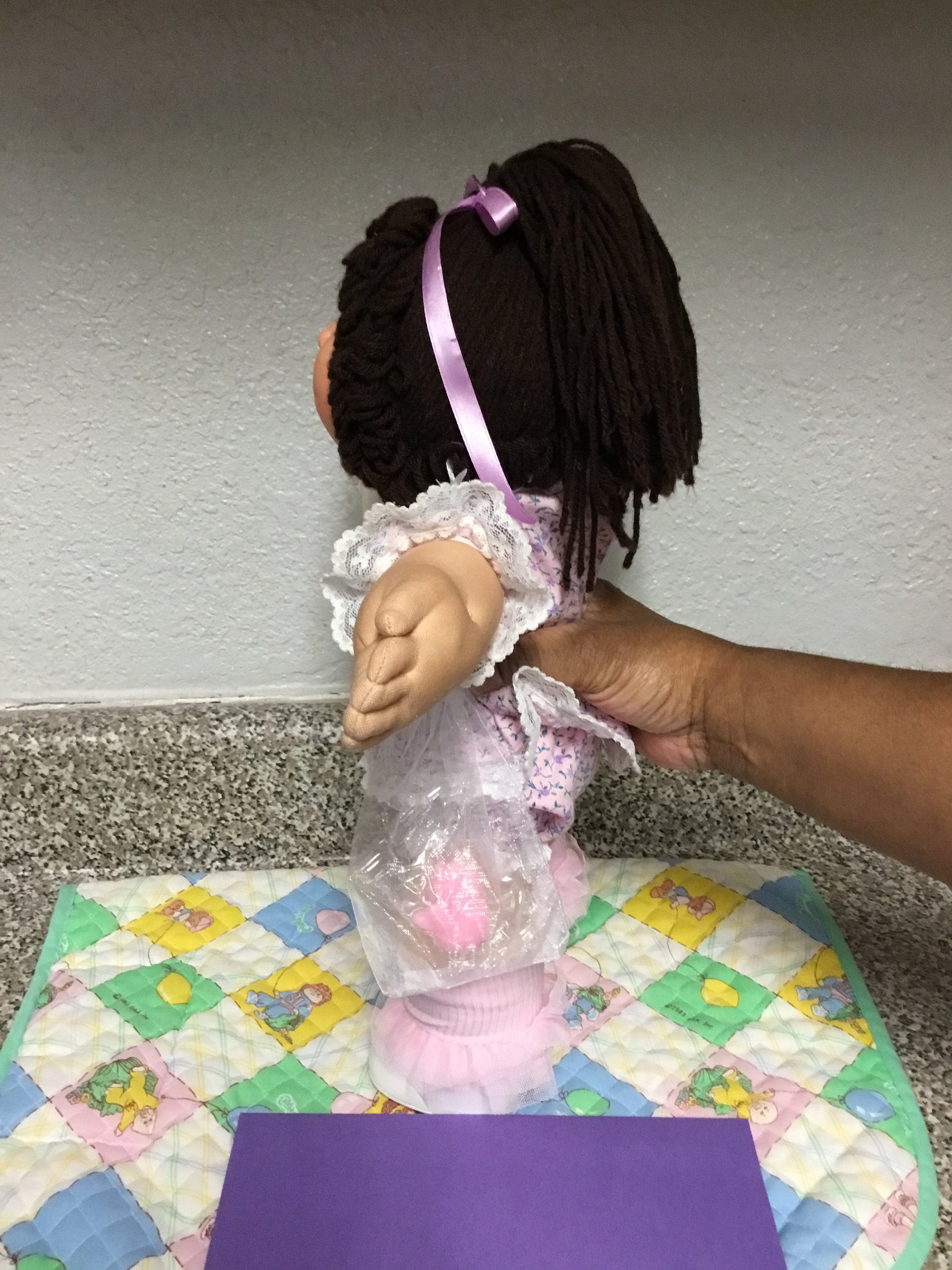 RARE Vintage Cabbage Patch Kid Head Mold 11 Tongue Out Brown - Etsy