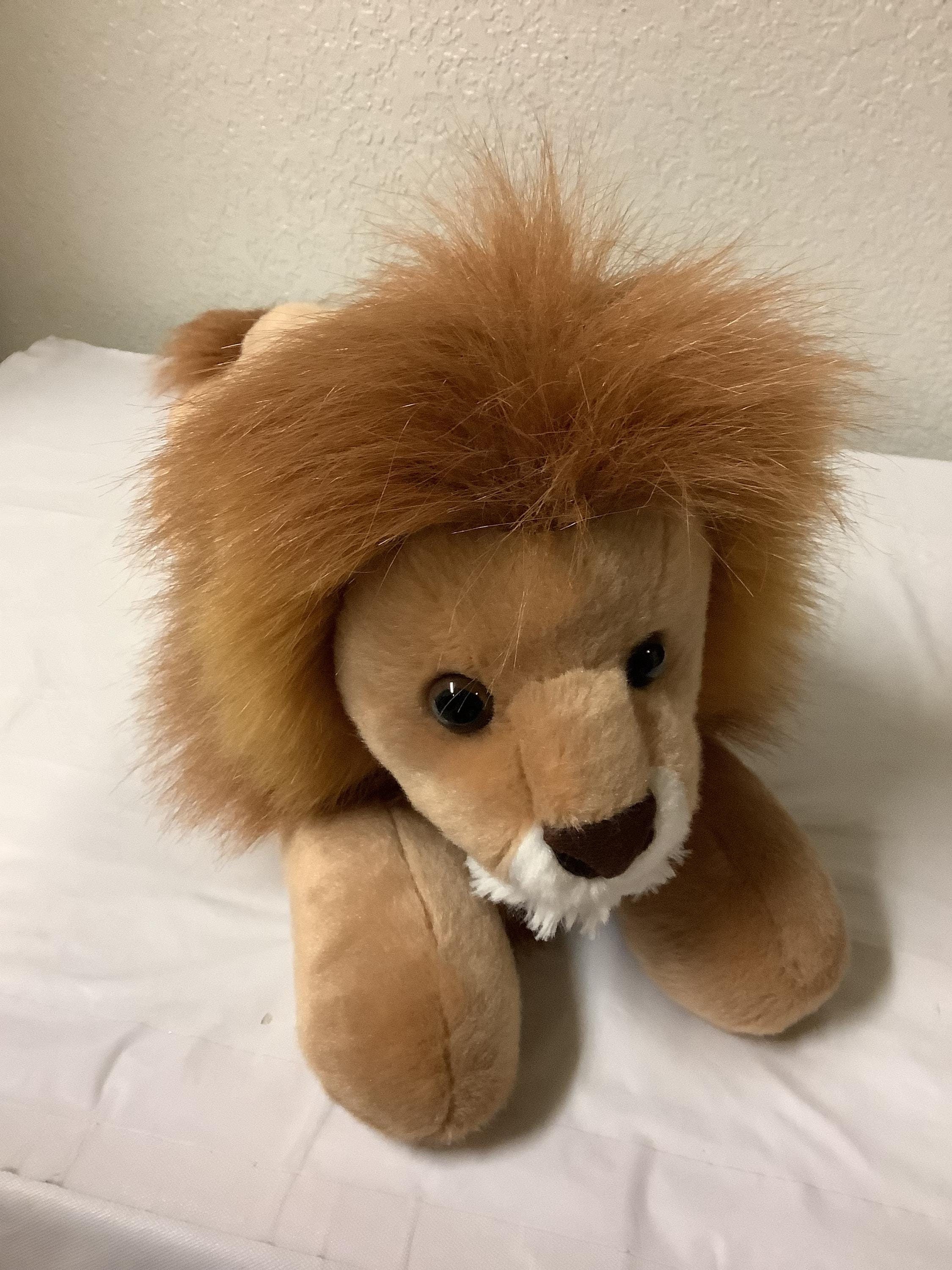 Aurora World Realistic Plush Lion Stuffed Animals Plush Toys ...