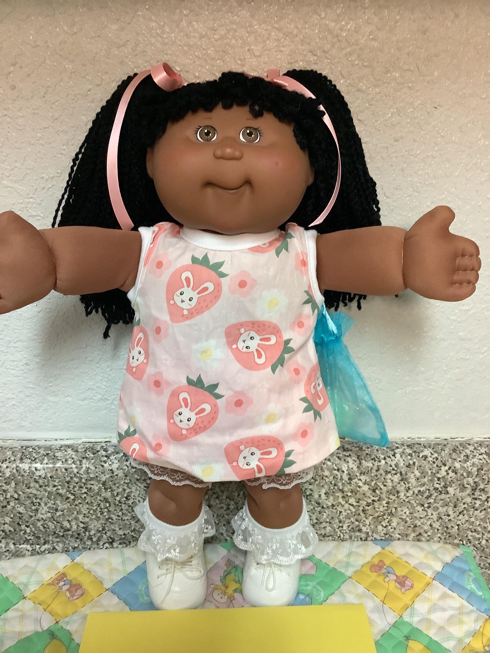 RARE Vintage Cabbage Patch Kid African American Play Along Girl PA-2 ...