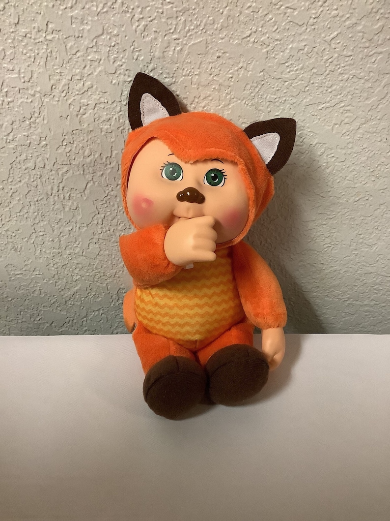 Cabbage Patch Kids cutie Finn Fox Woodland Friends Plush Doll 9-10 ...